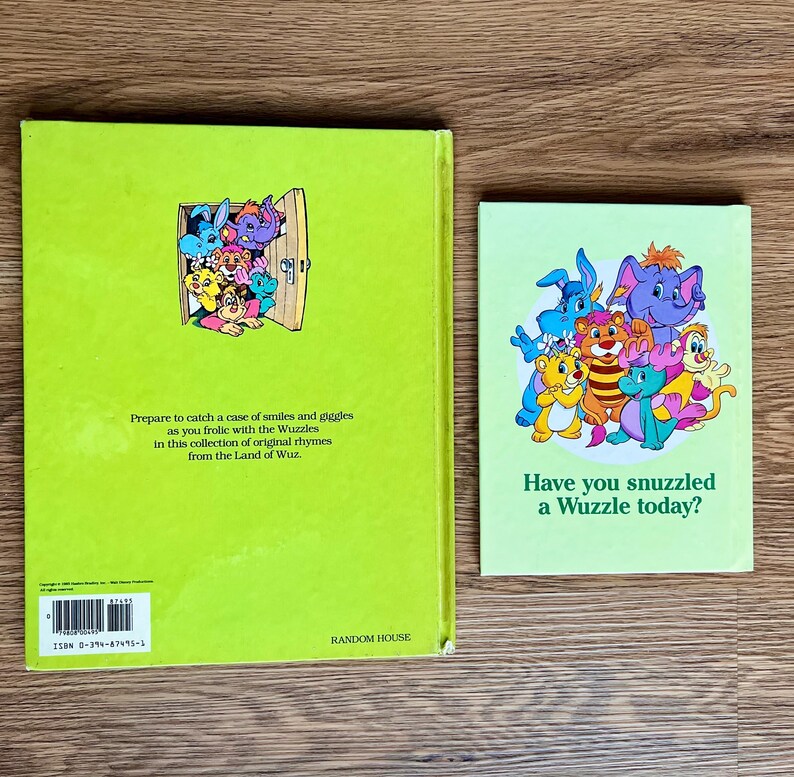 Vintage Wuzzles Book Set: 1980s Children's Hardcovers - Etsy