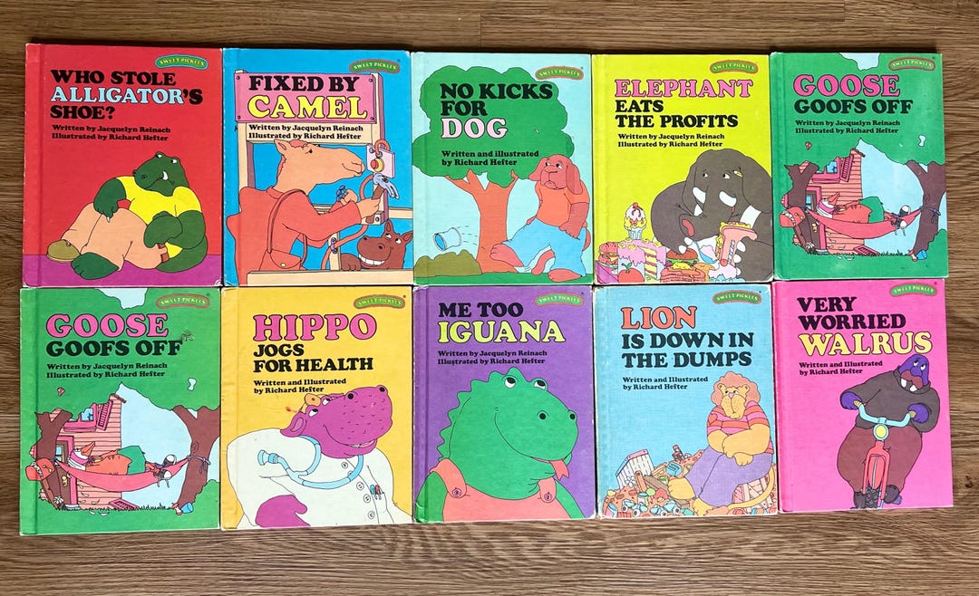 Vintage Sweet Pickles Books by Richard Hefter- Small Version- You ...