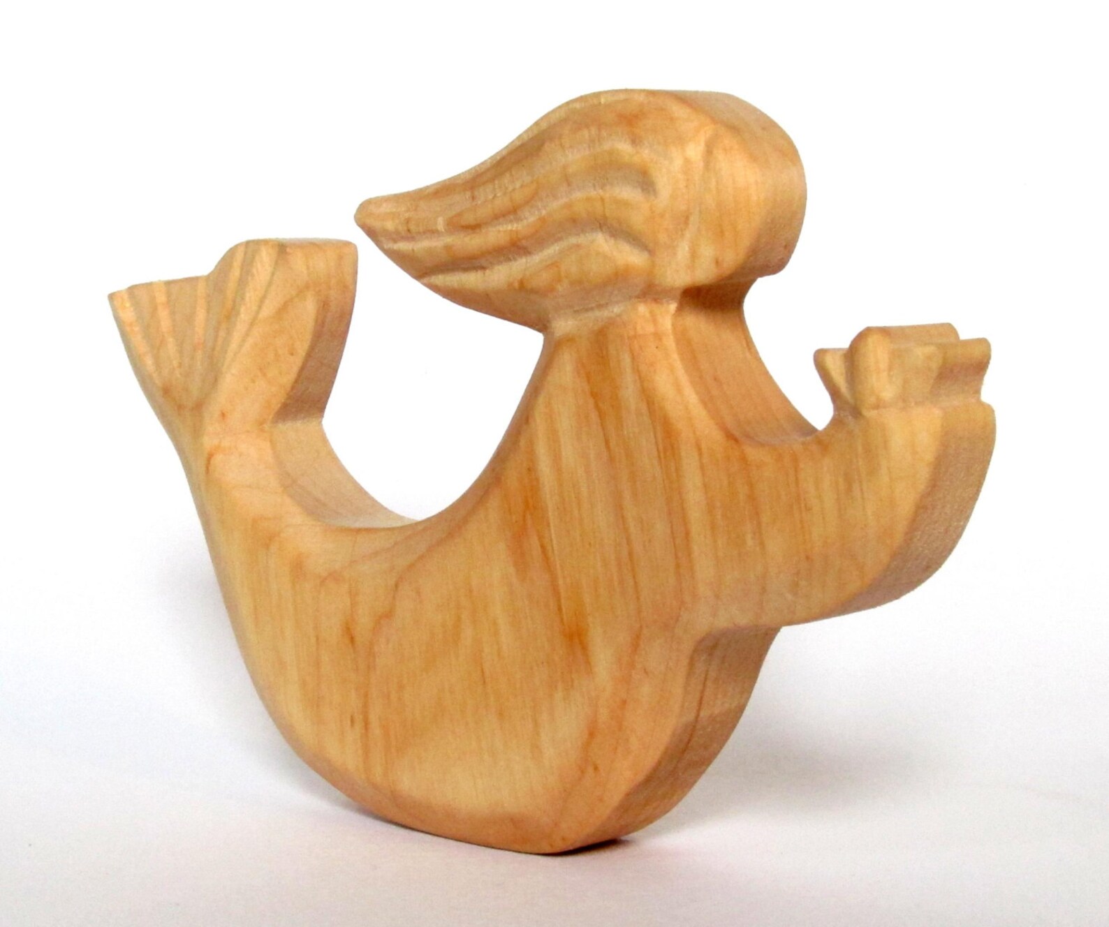 Mermaid Carved Mermaid Wooden Toys | Etsy