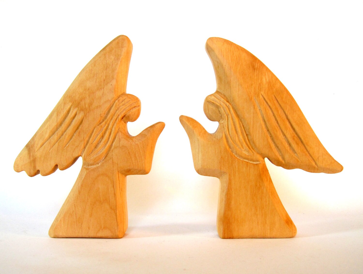 Angel Carved Angel Raphael Angel of Healing Guardian | Etsy