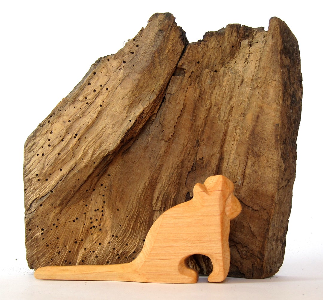 Monkey, Wooden Monkey, Carved Toy Monkey, Wooden Animals, Waldorf Toys ...