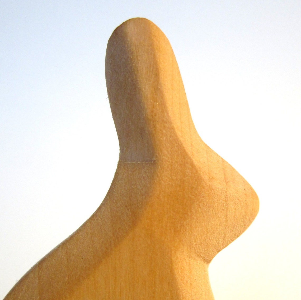 Waldorf Toys Bunny Rabbit Wooden Animals Wooden Rabbit - Etsy