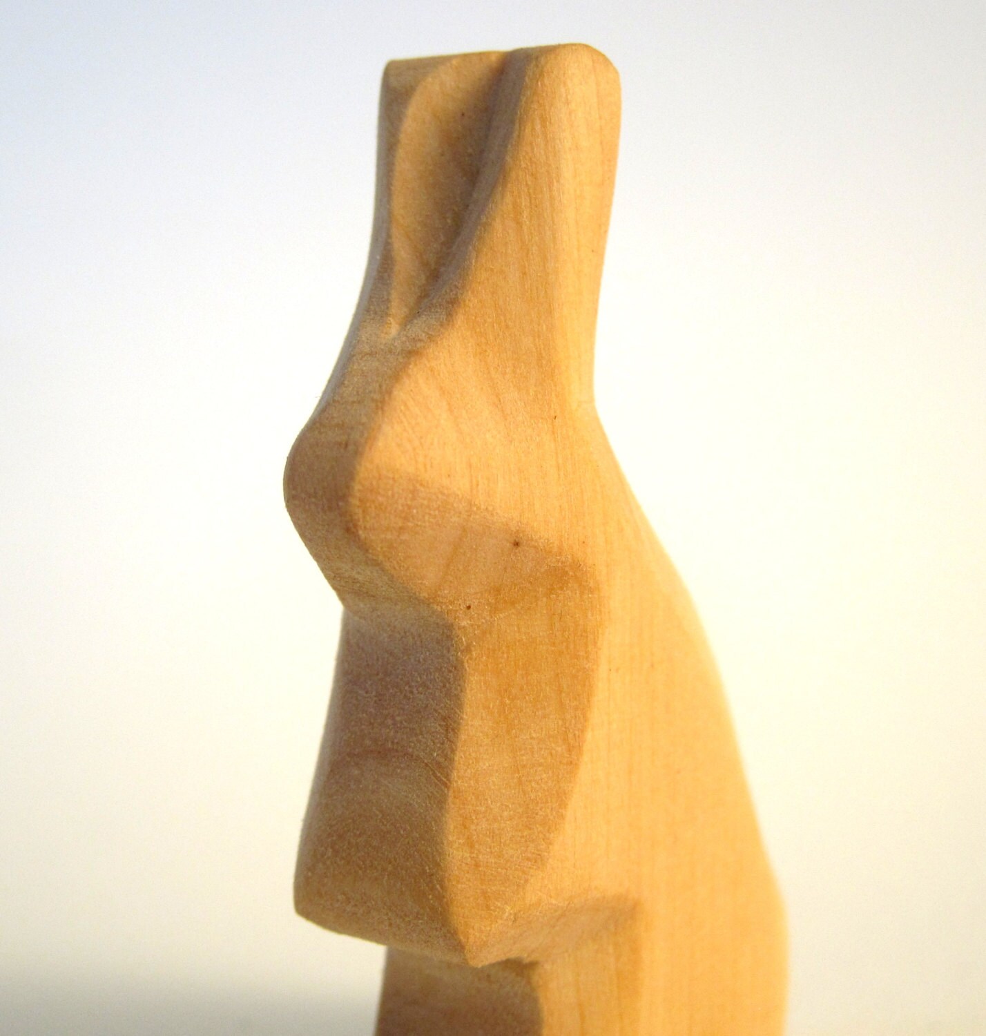 Waldorf Toys Bunny Rabbit Wooden Animals Wooden Rabbit | Etsy