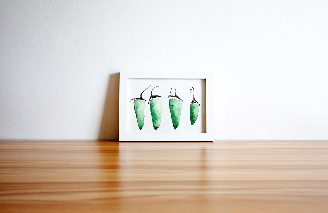 Little Chile Prints, 5x7, Various Designs to Choose From - Etsy
