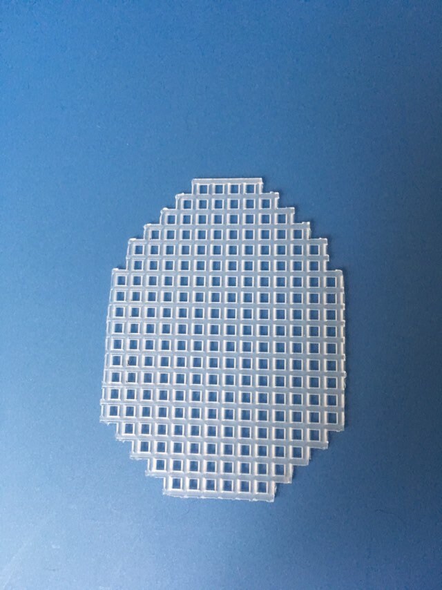 Precut Plastic Canvas Easter Egg Cutout, Precut Easter Egg Shape ...