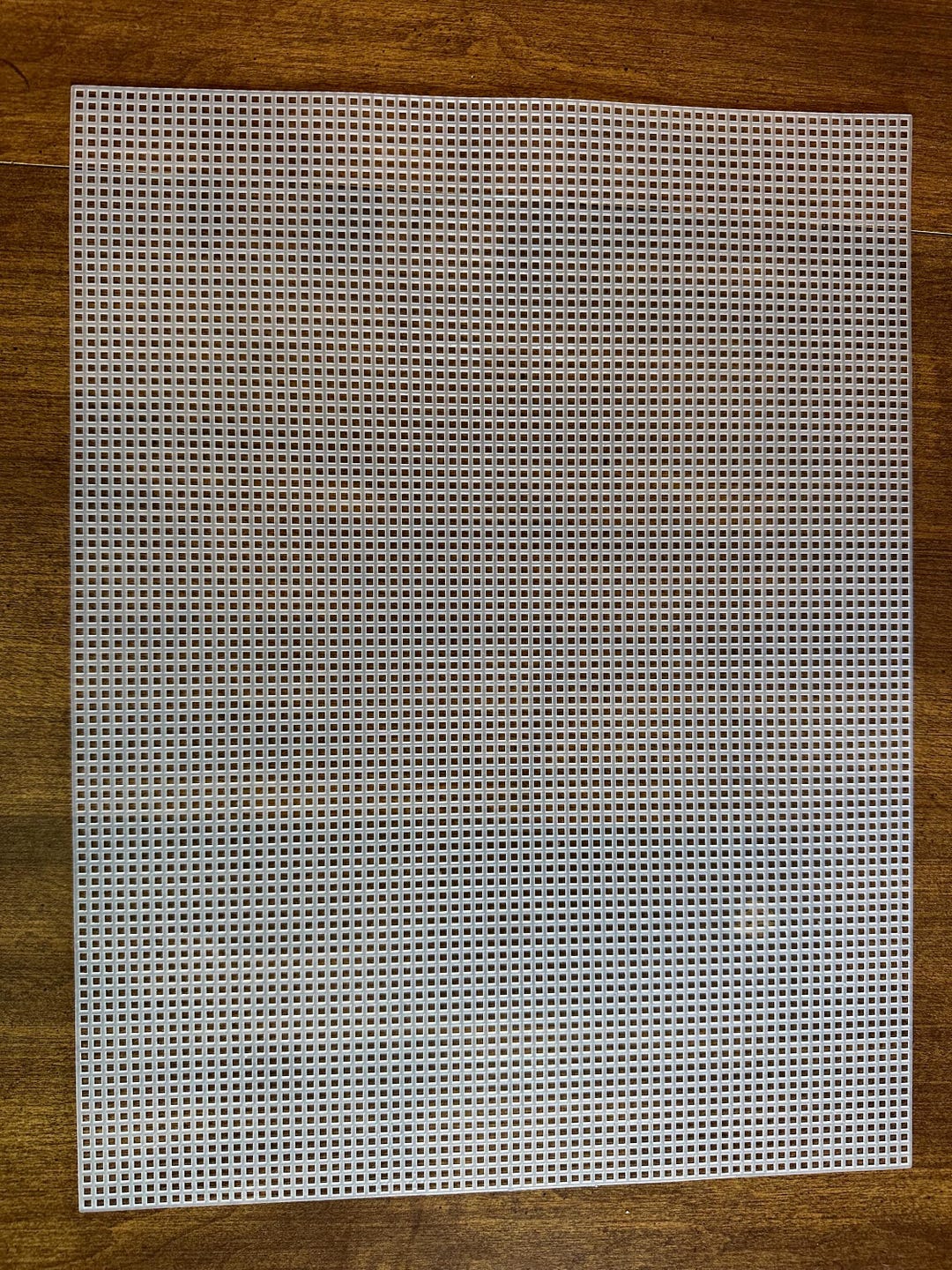 7 Mesh Plastic Canvas Sheet, 10.5 X 13.5 Clear Plastic Canvas - Etsy
