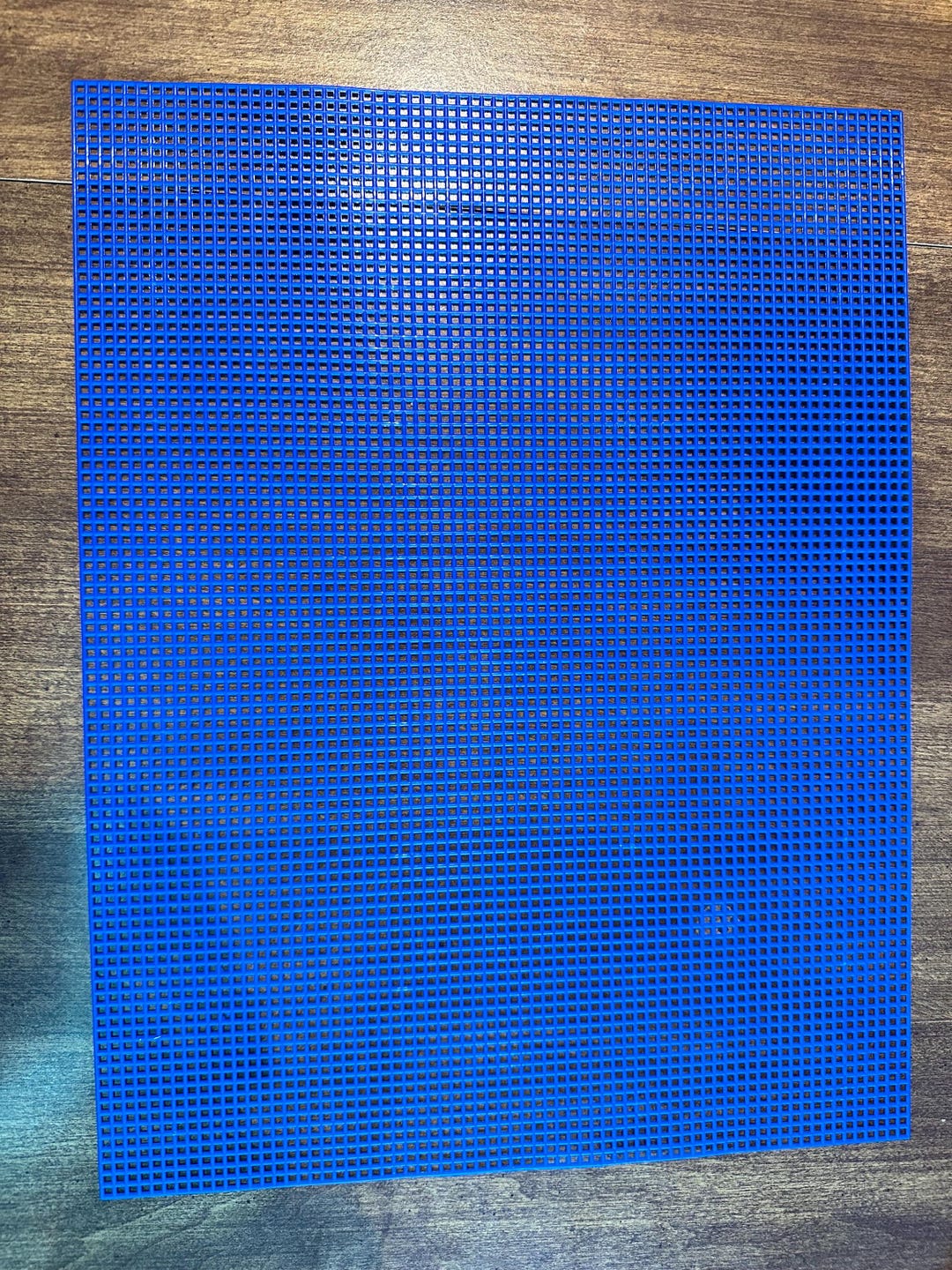 7 Mesh Royal Blue Plastic Canvas Sheet, 10.5 X 13.5 Plastic Canvas - Etsy
