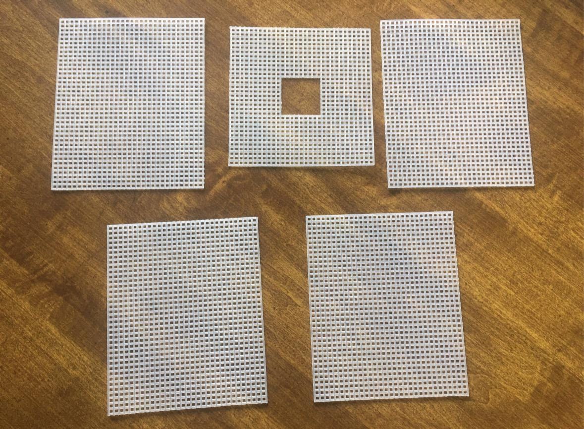 Precut Plastic Canvas Tissue Box Cutout Bundle, Long & Boutique Precut ...