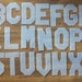 Precut Plastic Canvas Alphabet Set Cutout, 4 Inch Precut Letters ...
