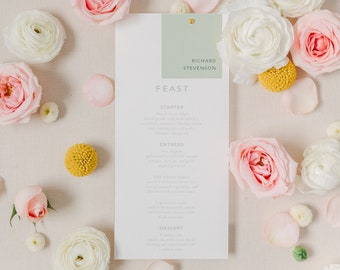 Printed Vellum Menu Cards Dinner Menu Personalized Menu - Etsy