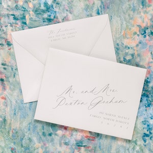 Calligraphy Addressing Envelopes - Etsy