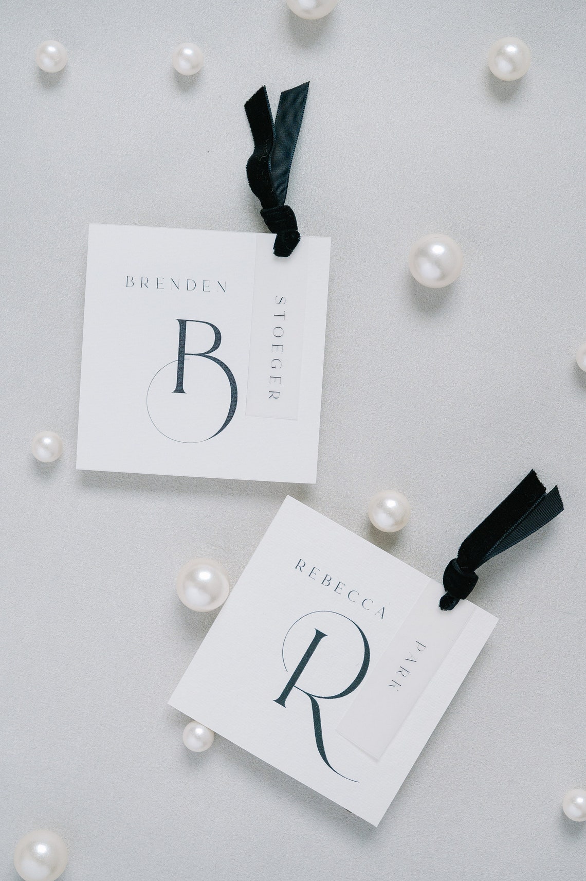 Vellum Reception Place Cards, Place Tags, Wedding Name Cards, Escort ...