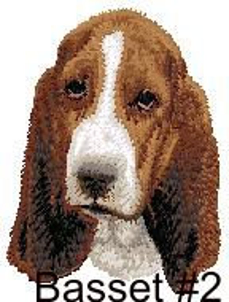 Basset Hound embroidered paw print hand towel | Etsy