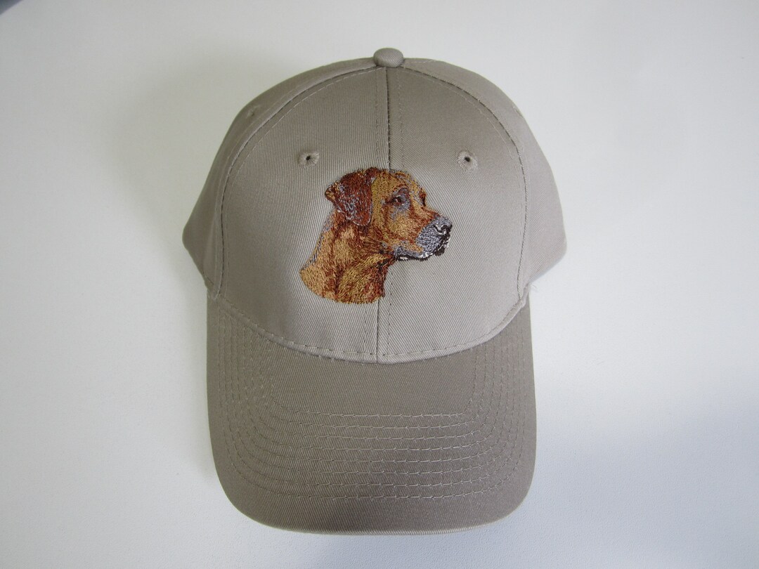 Rhodesian Ridgeback Embroidered Cap - Etsy