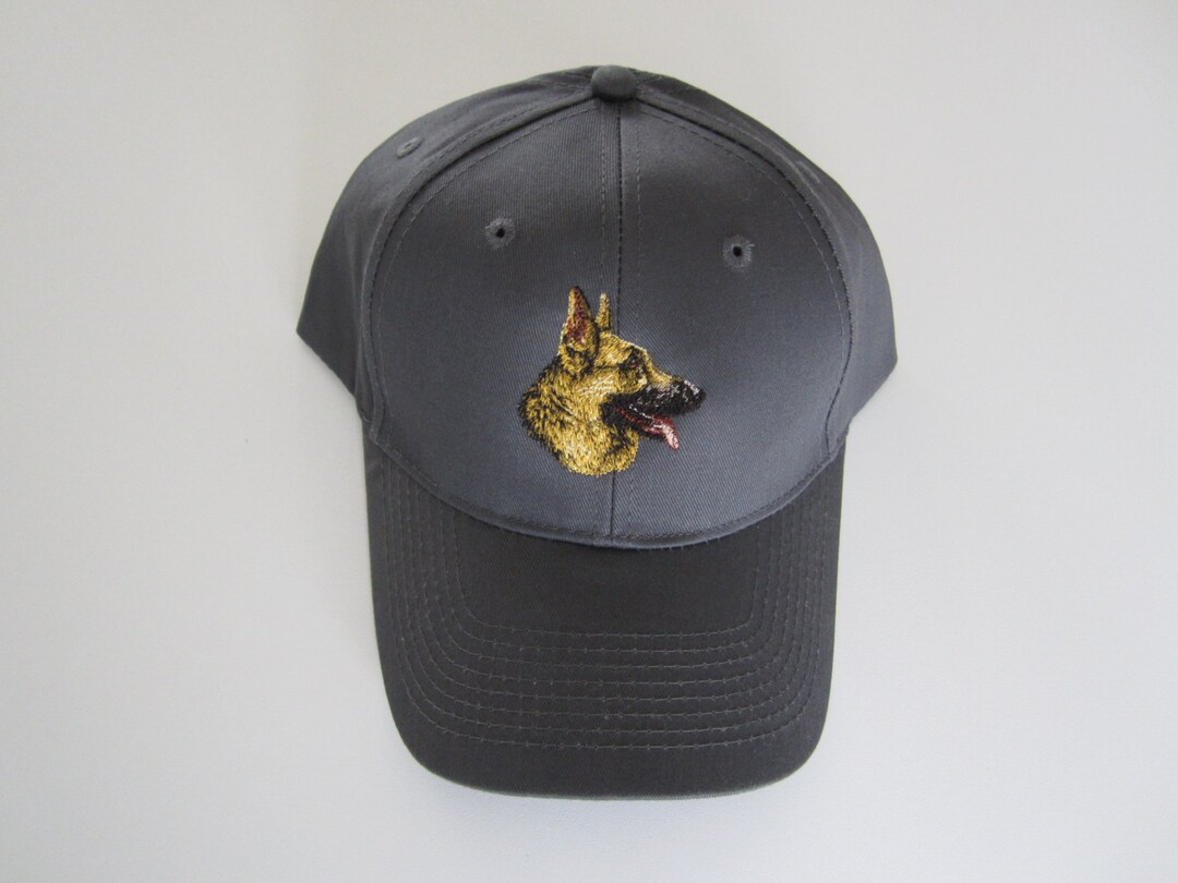 German Shepherd Embroidered Cap - Etsy