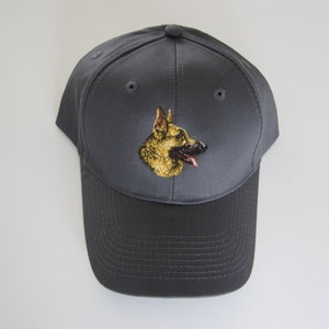 German Shepherd Embroidered Cap - Etsy