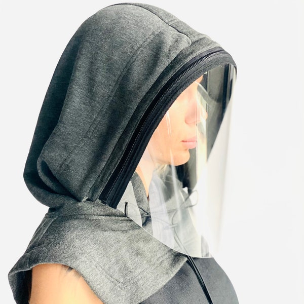 Hooded Face Shield - Etsy