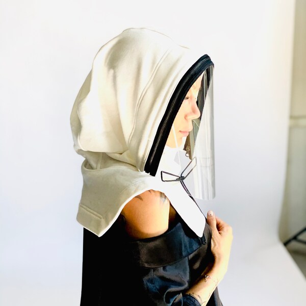 Hooded Face Shield - Etsy