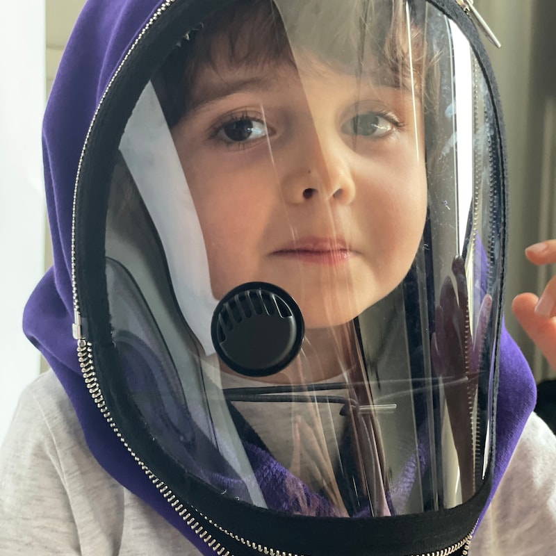 Cotton Hooded Face Mask - Etsy