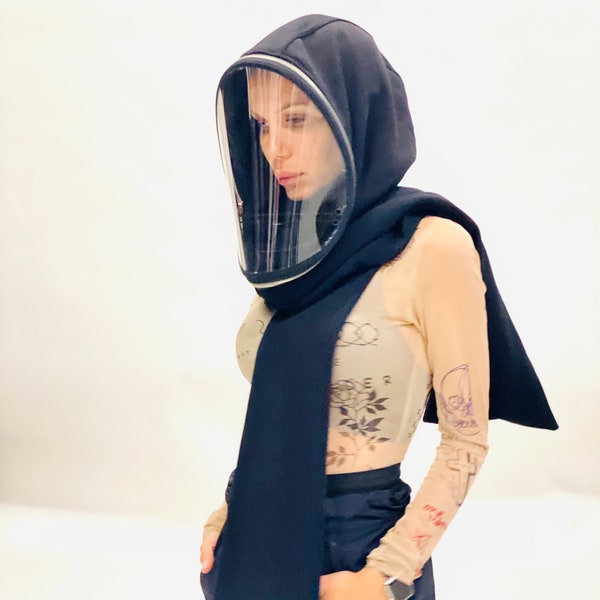 Hooded Face Shield - Etsy