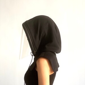 Hooded Face Shield Reusable Anti Fog Shield Mask Face Mask - Etsy