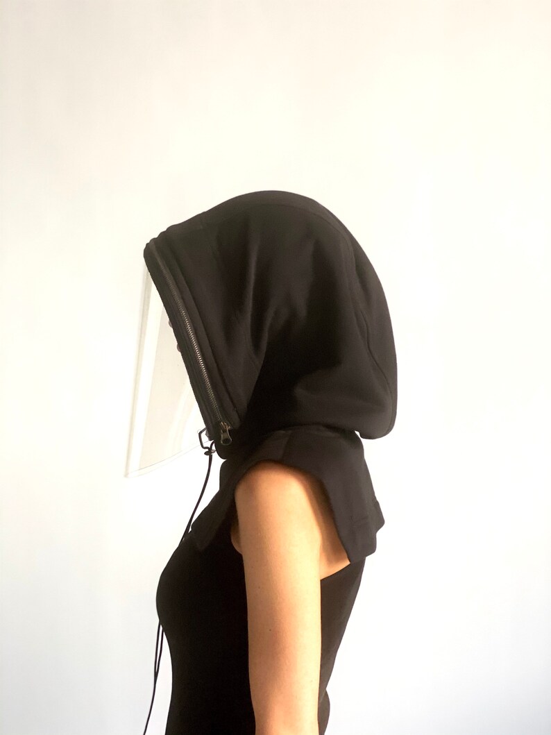 Hooded Face Shield Reusable Anti Fog Shield Mask Face Mask - Etsy