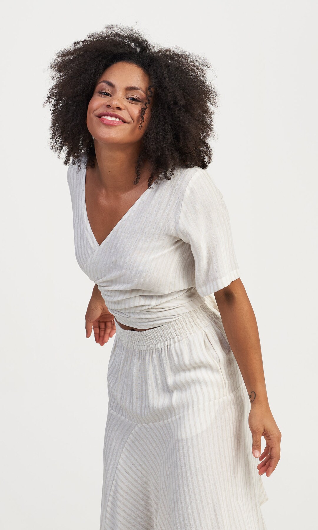 Cross Wrap Crop Top - Etsy