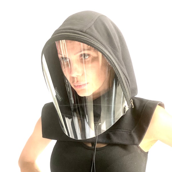 Hooded Face Shield - Etsy