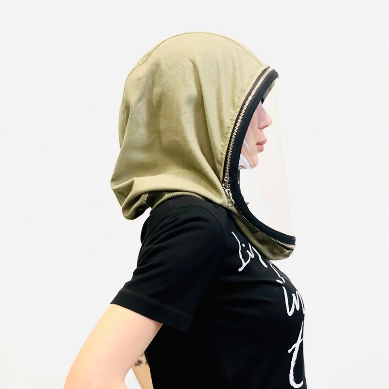 Hooded Face Shield - Etsy