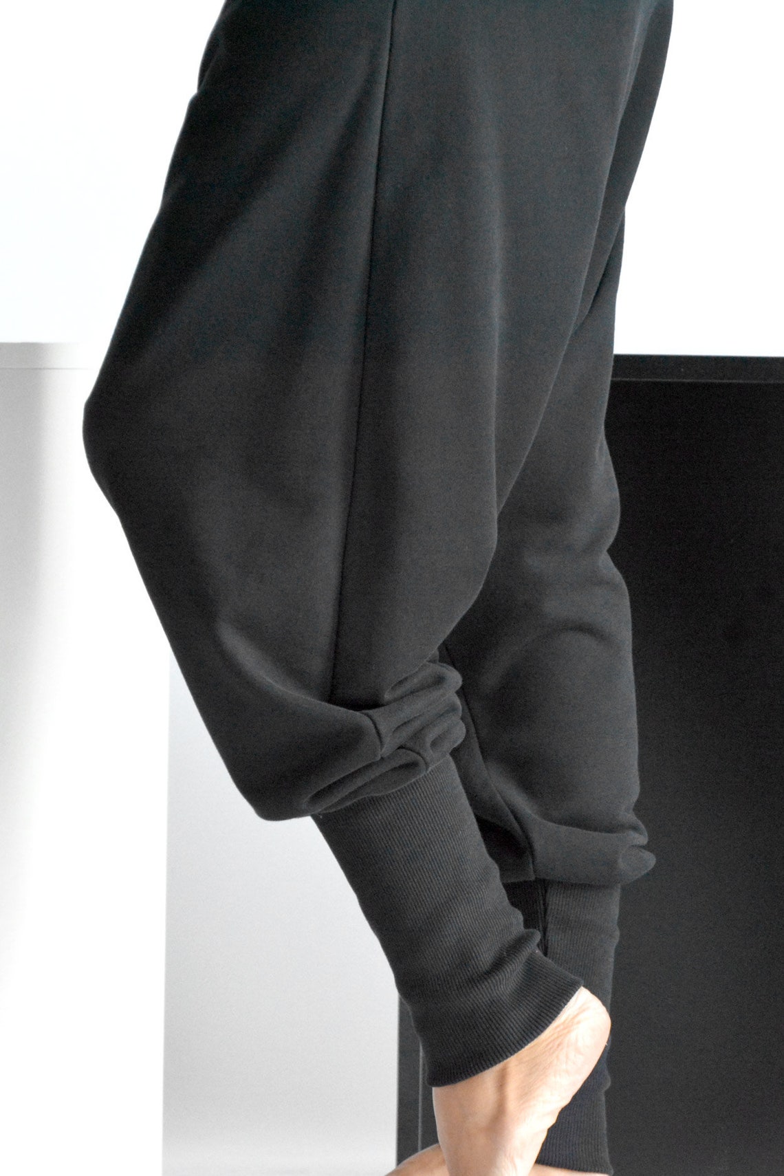 Sporty Drop Crotch Pants A90535 | Etsy