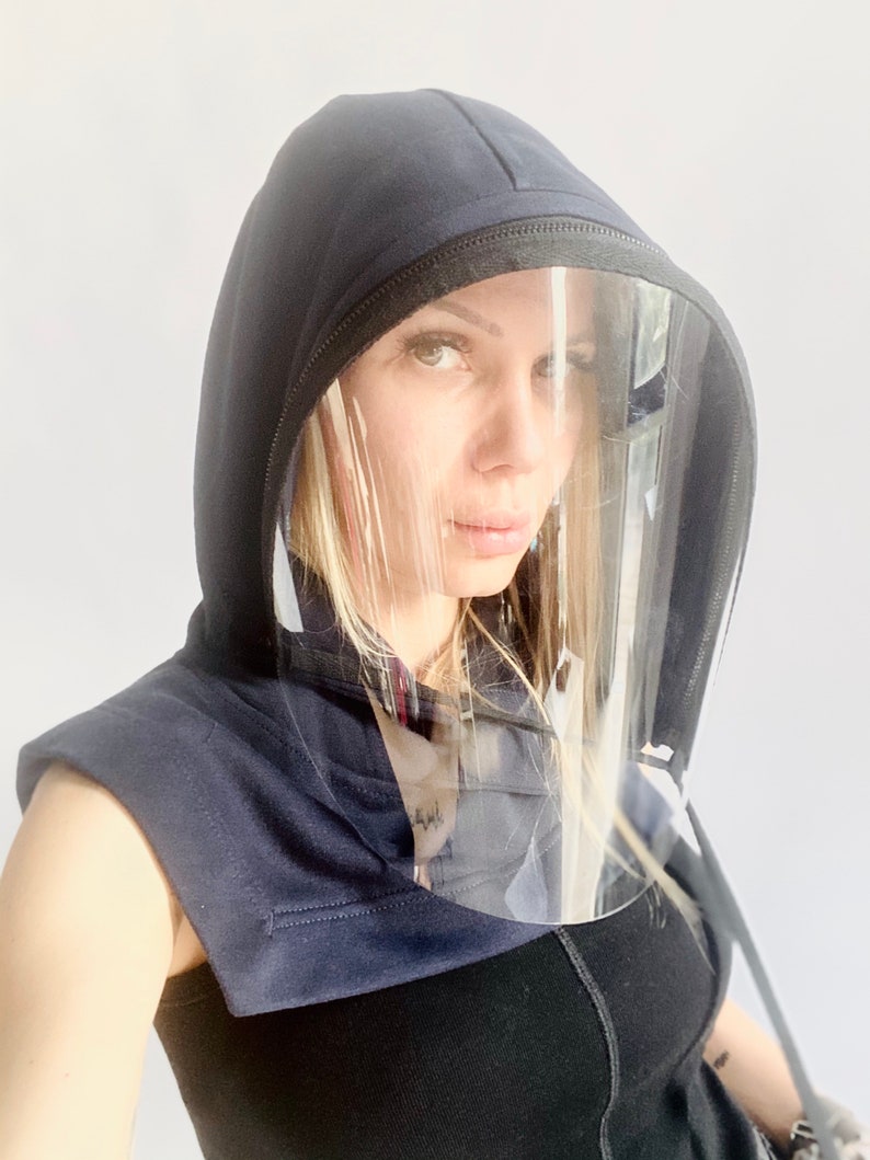 Face Shield Reusable Hood ,shield Mask , Anti Fog Adults, Face Hood ...