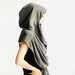 NEW Dark Grey Hood Accessory / Full Covered Hood / Adjustable Face ...