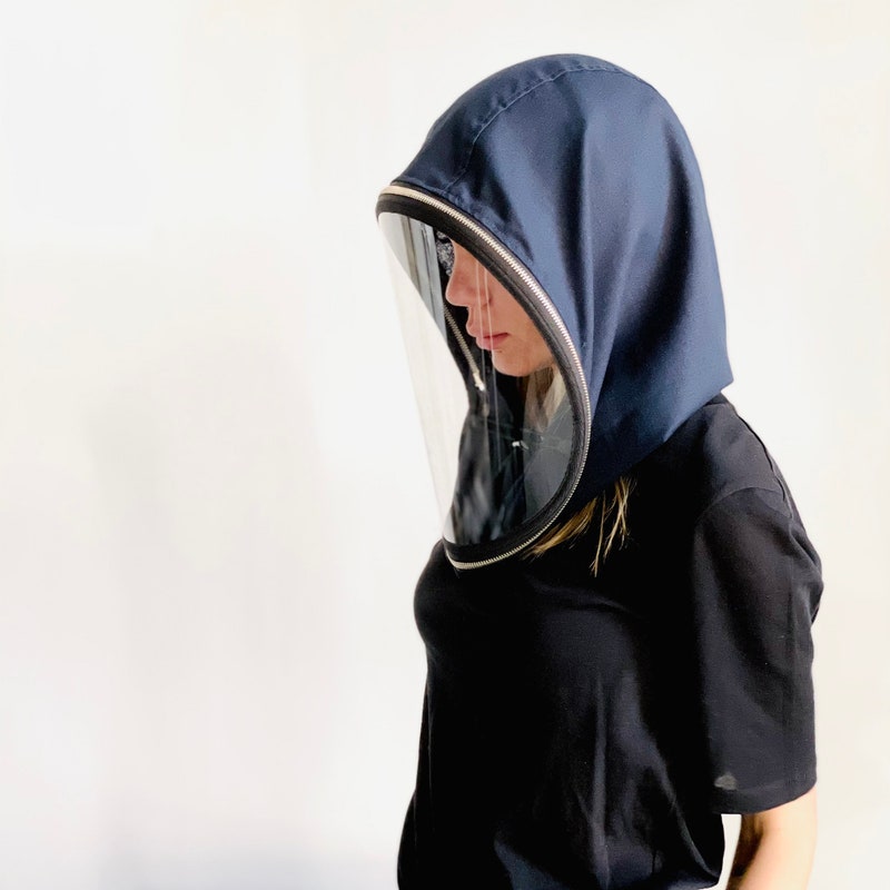 Hooded Face Shield - Etsy