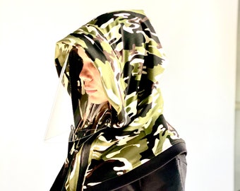Hooded Face Shield - Etsy