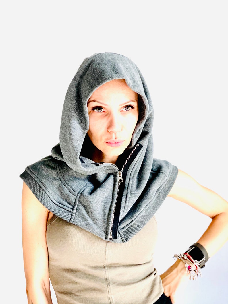 Hooded Cotton Face Shield Reusable Shield Mask Face Mask - Etsy