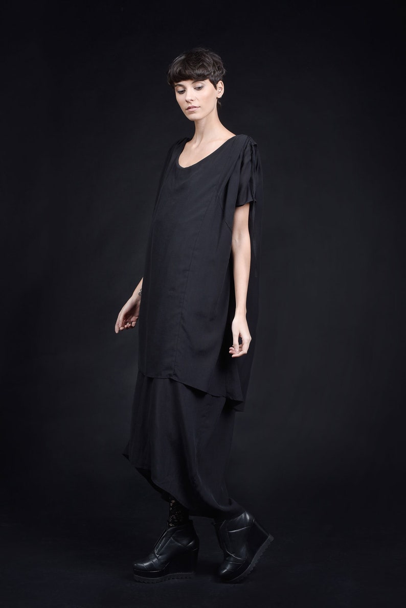 Elegant Maxi Two Layers Dress A90424 - Etsy