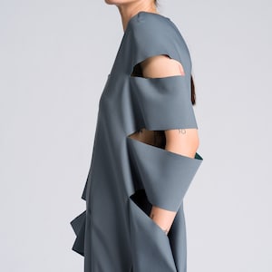 Sleeveless Tunic With Side Cutouts A92300 - Etsy