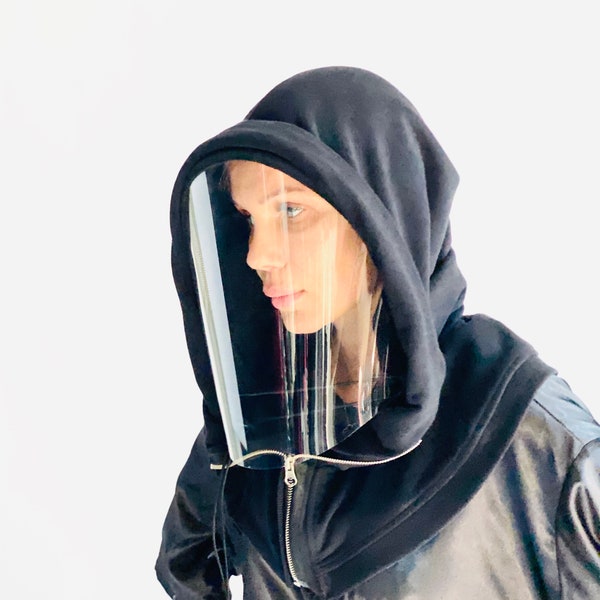 Hooded Face Shield - Etsy