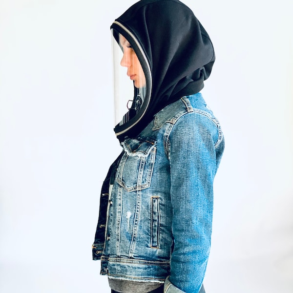 Hooded Face Shield - Etsy