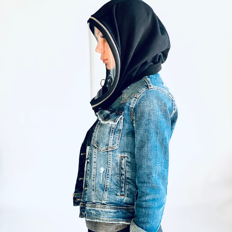 Hooded Face Shield - Etsy