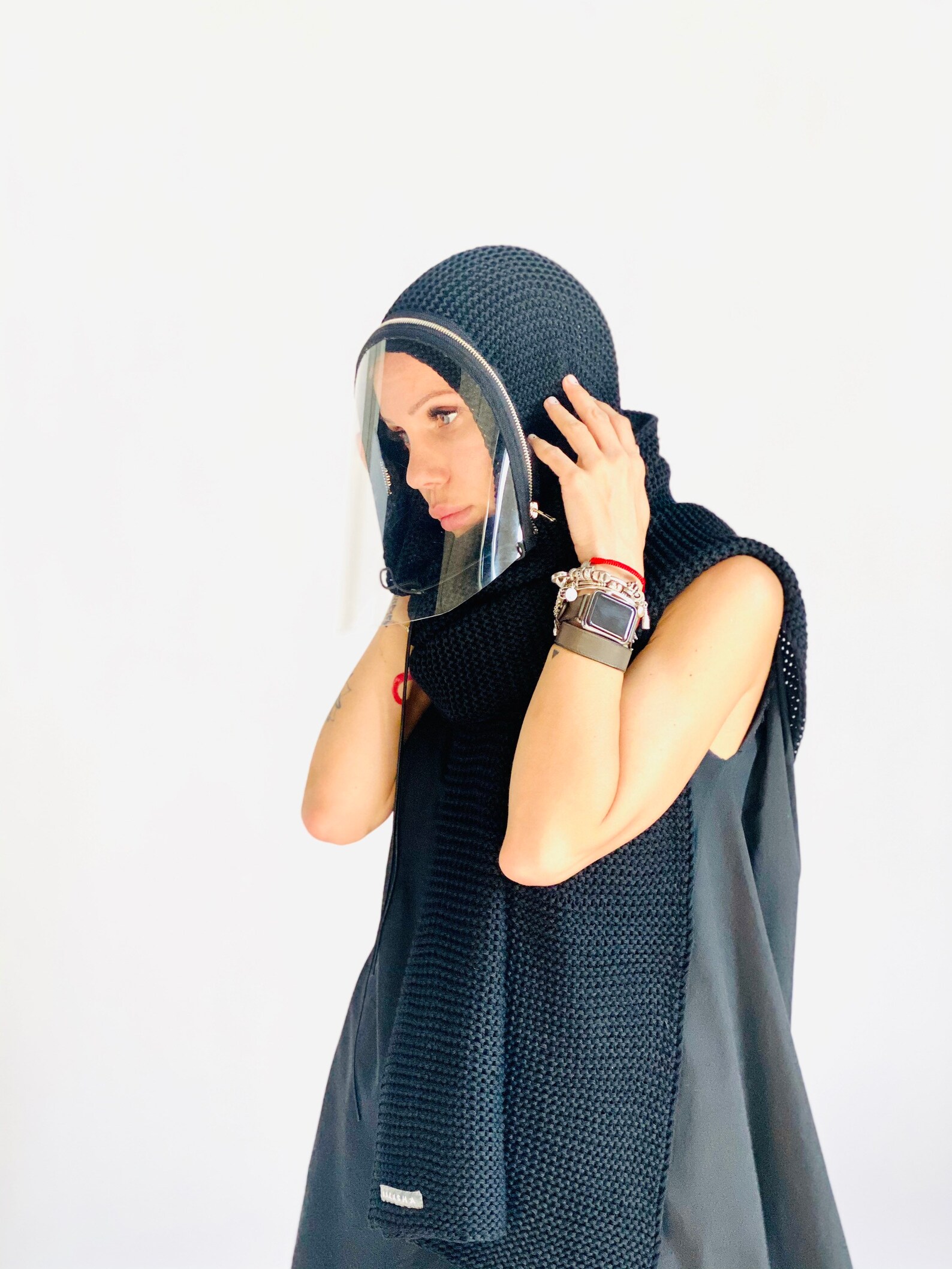 Face Shiled Covering Reusable Face Mask Warm Extra Long Shawl | Etsy