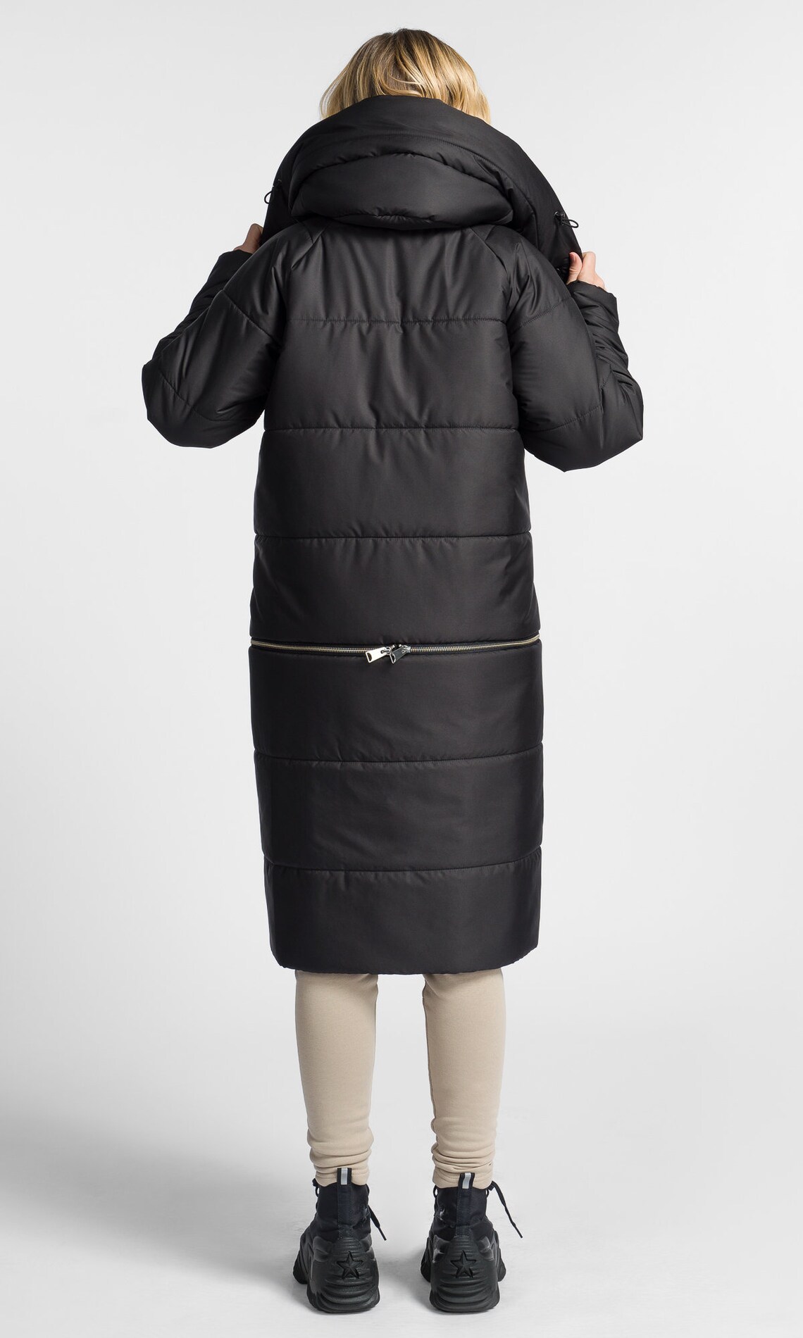 Detachable Straight Quilted Jacket A92086 - Etsy