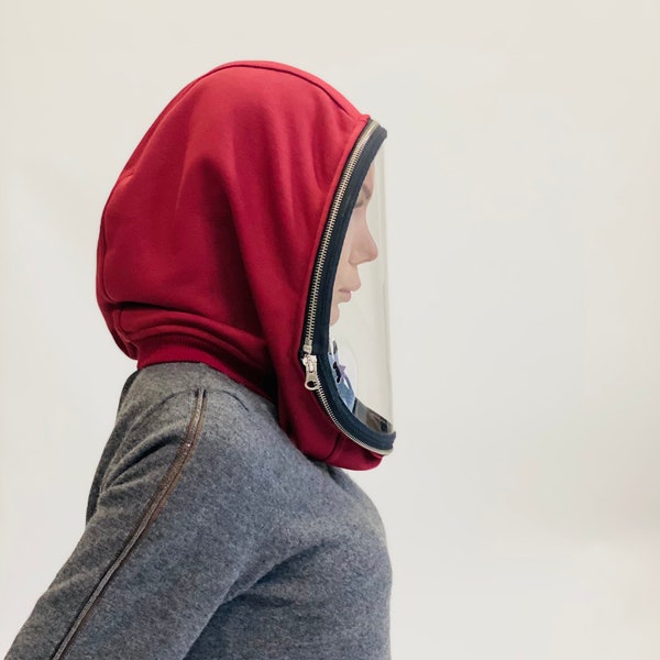 Hooded Face Shield - Etsy