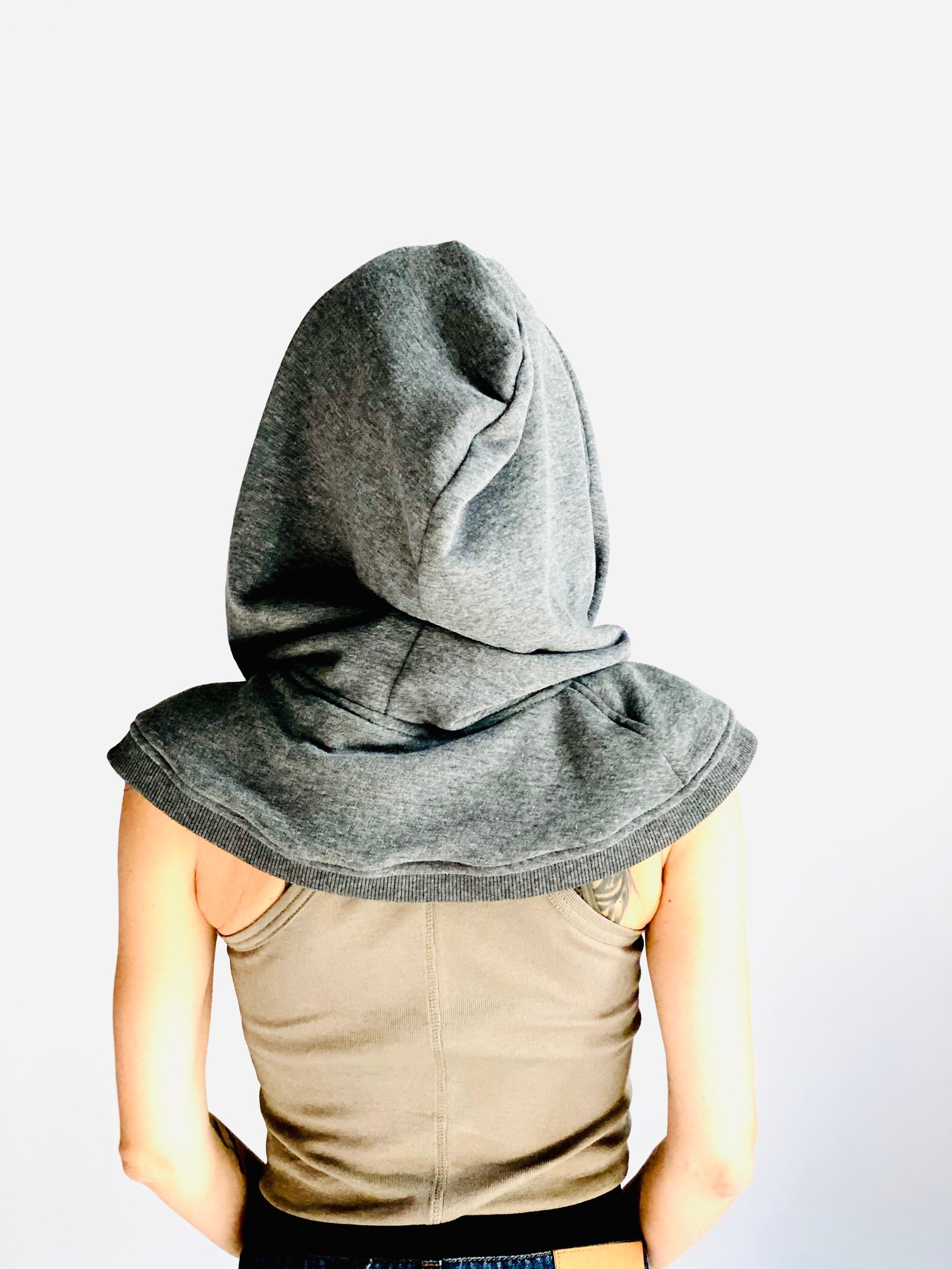 Hooded Cotton Face Shield ReusableAnti Fog Shield Mask Face | Etsy