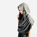 NEW Dark Grey Hood Accessory / Full Covered Hood / Adjustable Face ...