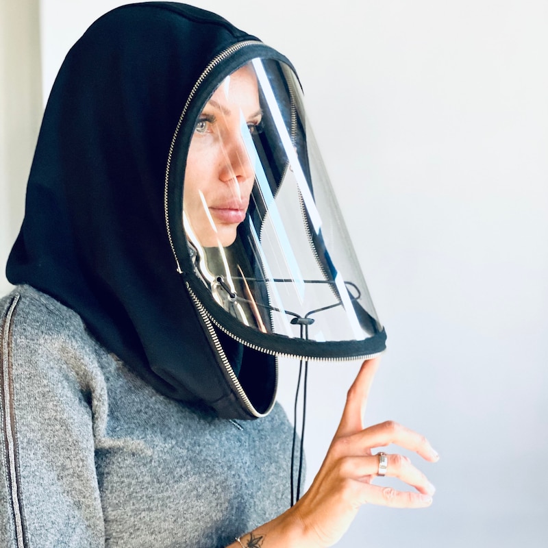 Hooded Face Shield - Etsy