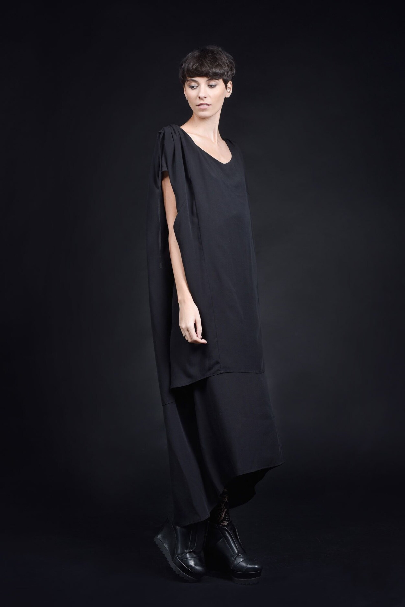 Elegant Maxi Two Layers Dress A90424 - Etsy