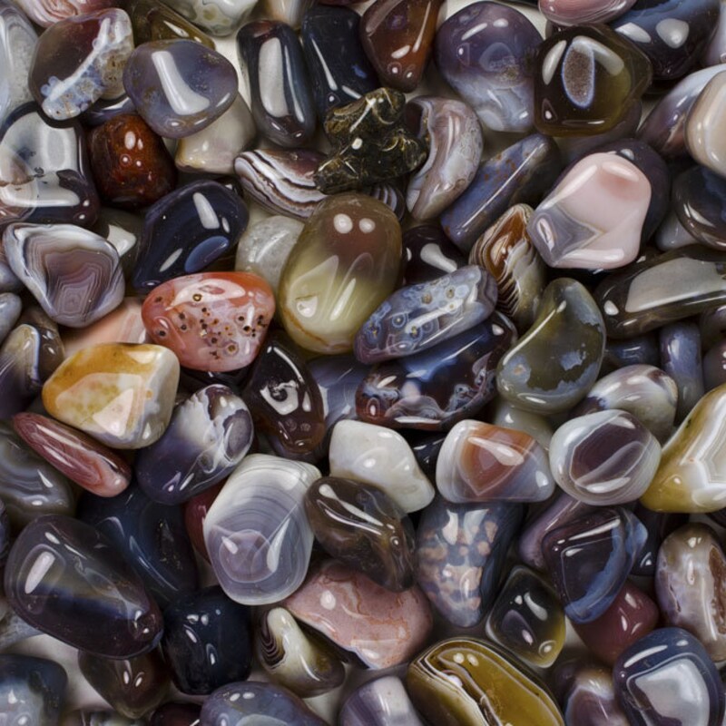 Tumbled Agate Stones - Etsy