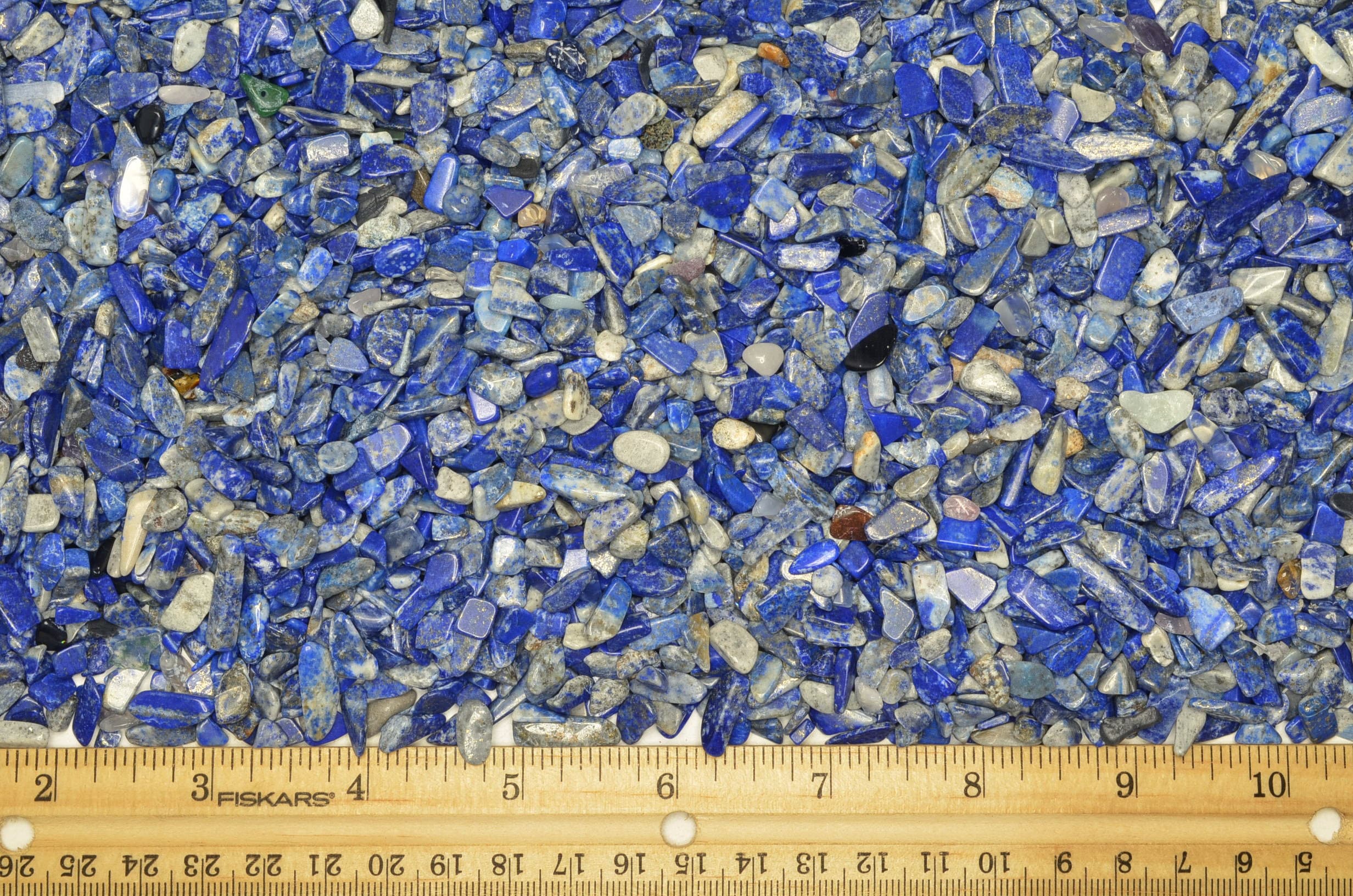 Fantasia Materials: 1 Lb of Tumbled Lapis Lazuli Chip Size | Etsy