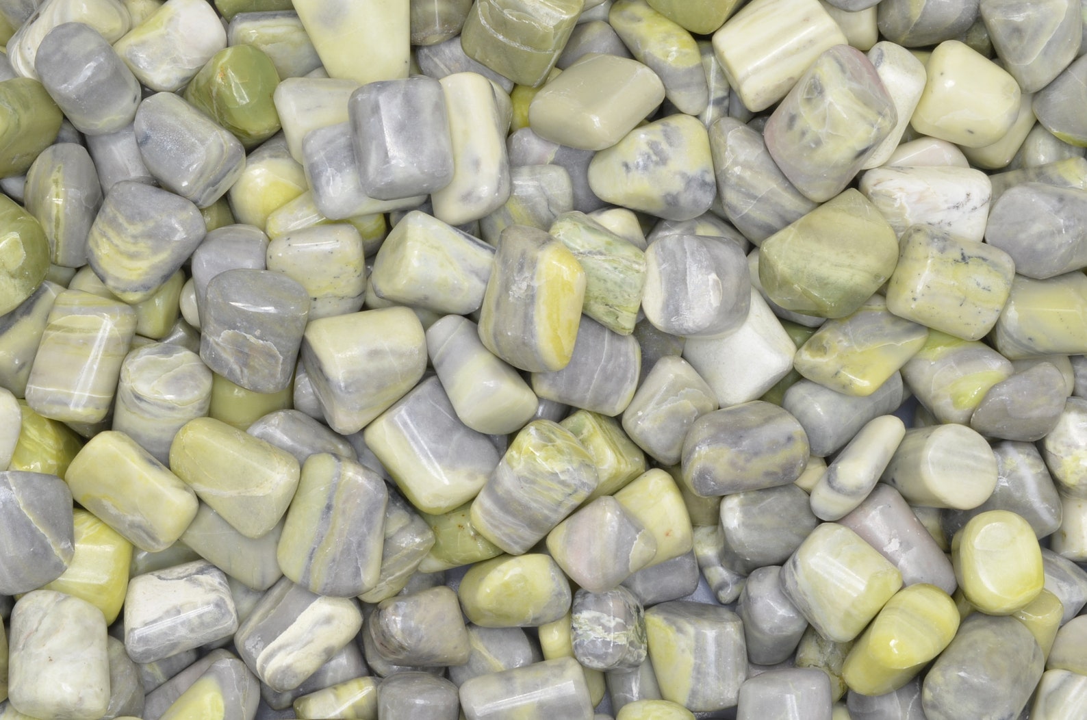 Fantasia Materials: 12 Pcs Rare Tumbled Infinite Stones From India ...